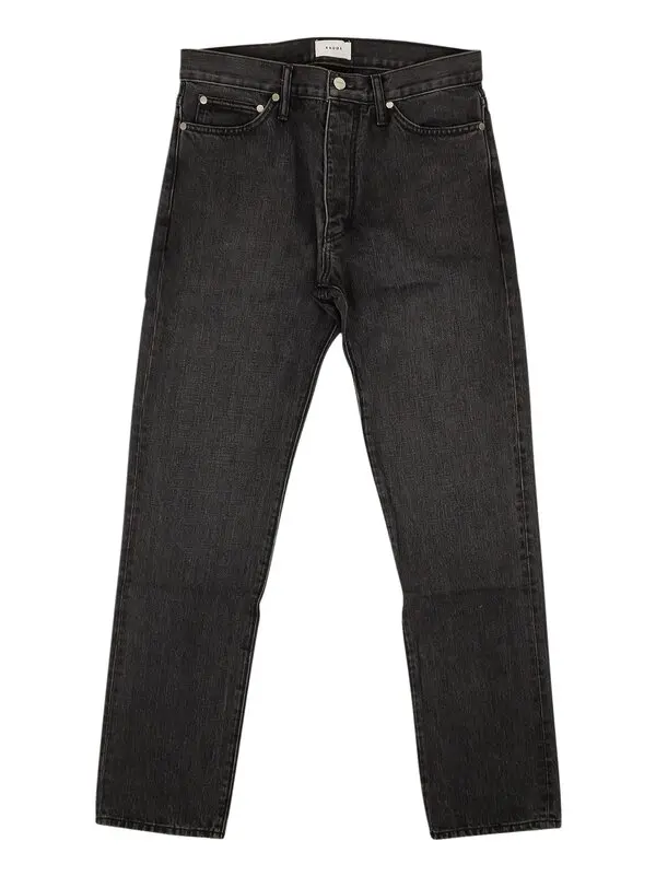 Rhude Classic Fit Denim Jeans - Black