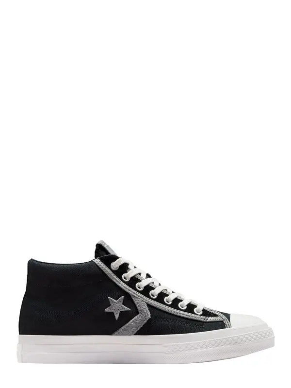 CONVERSE Star Player 76 Luxe Mid Sneakers - Black