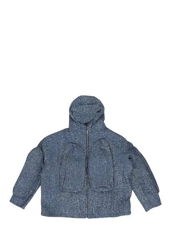 WHO DECIDES WAR BY EV BRAVADO Clandestine Jacket - Blue