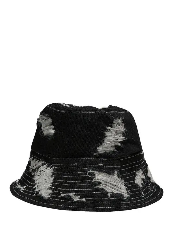 WHO DECIDES WAR BY EV BRAVADO Visor Bucket Hat - Blue