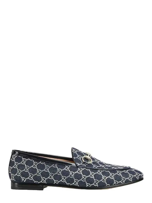 Gucci Gg Jordaan Denim Loafer - Blue