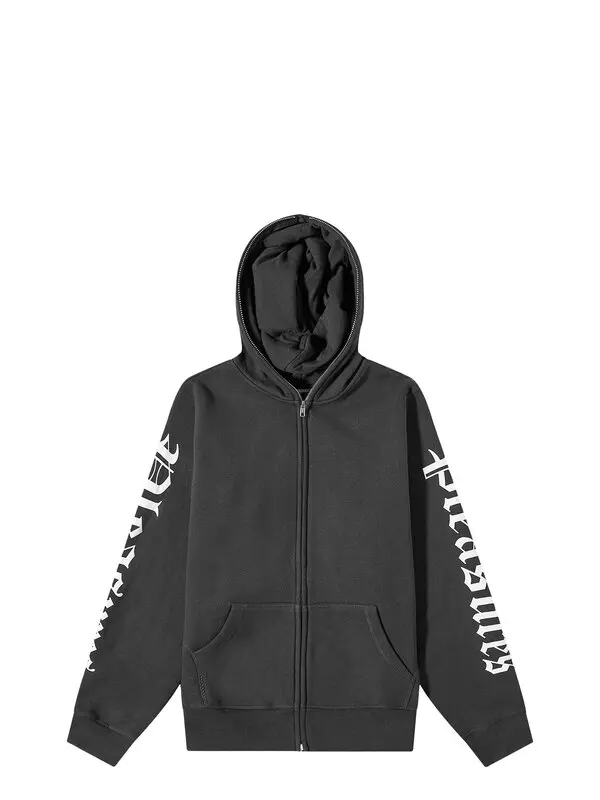 PLEASURES Meditation Zip Hoodie - Black