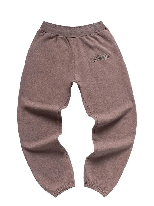 MARKET Script Sweatpants - Grey