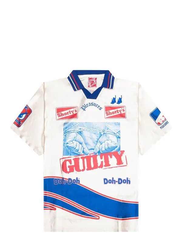 PLEASURES Guilty Soccer Jersey - White