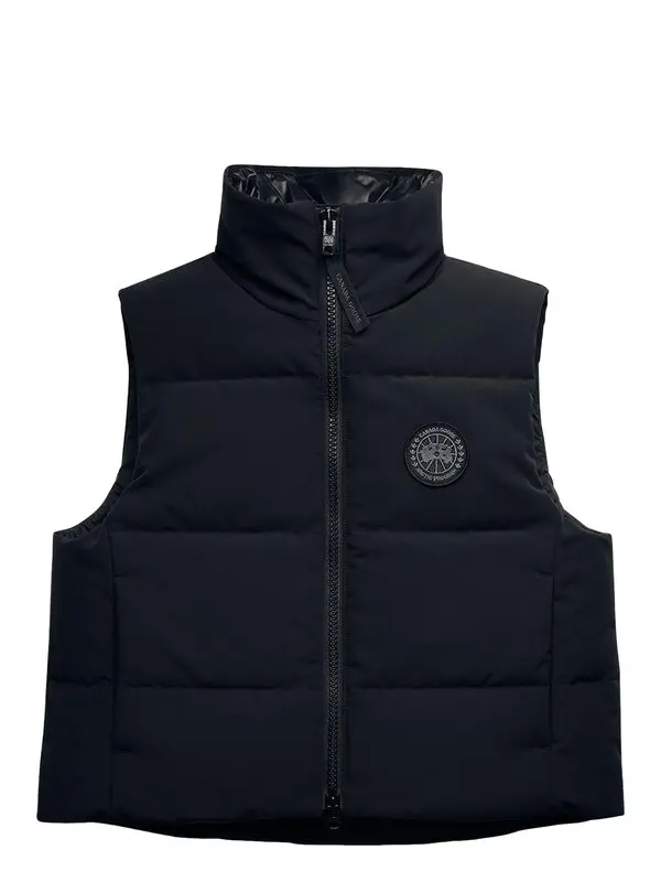 Canada Goose Grandview Cropped Down Vest - Black