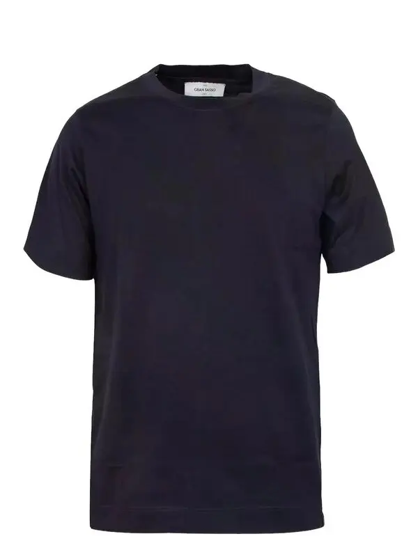 GRAN SASSO Crewneck T-shirt - Blue