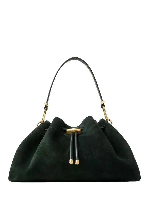 JIMMY CHOO Medium Cinch Bucket Bag - Green