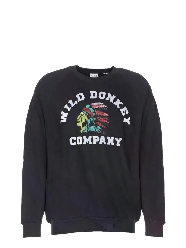 WILD DONKEY Oregon Sweatshirt - Black