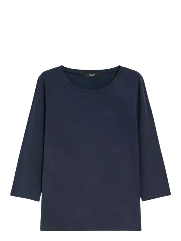 Max Mara Round-neck T-shirt - Blue