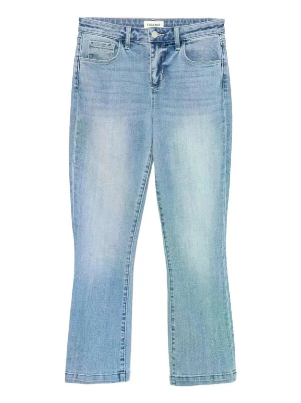 L'Agence Ali Flared Trousers - Blue