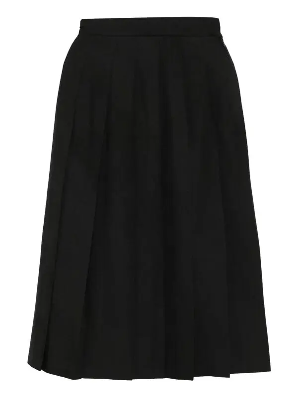 TO B. BY AGNÈS B. Pleated Skirt - Black