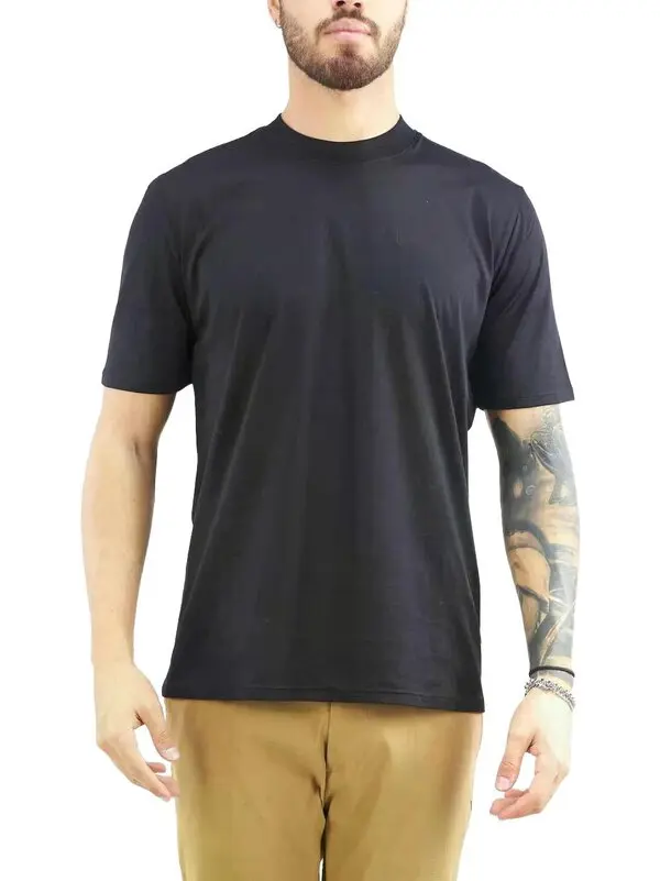 YES LONDON Crew-neck T-shirt - Black