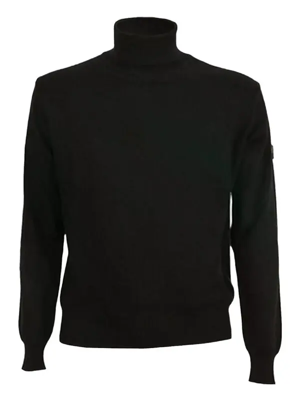 Peuterey Roll-neck Sweater - Black