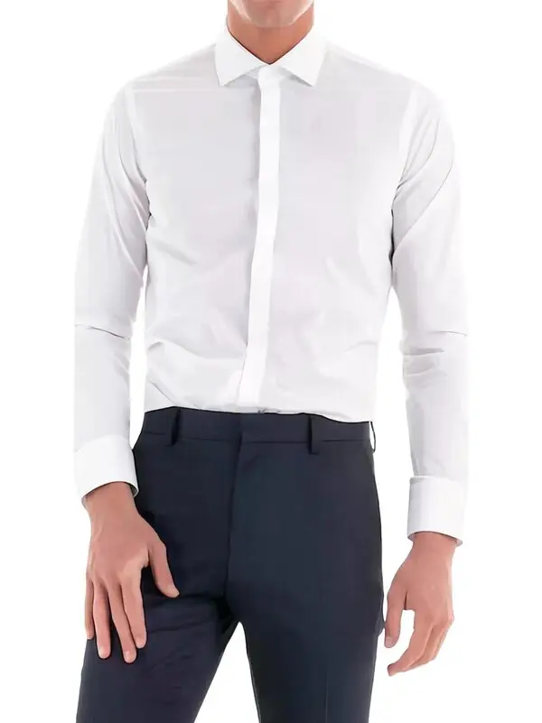 MANUEL RITZ Buttoned Shirt - White