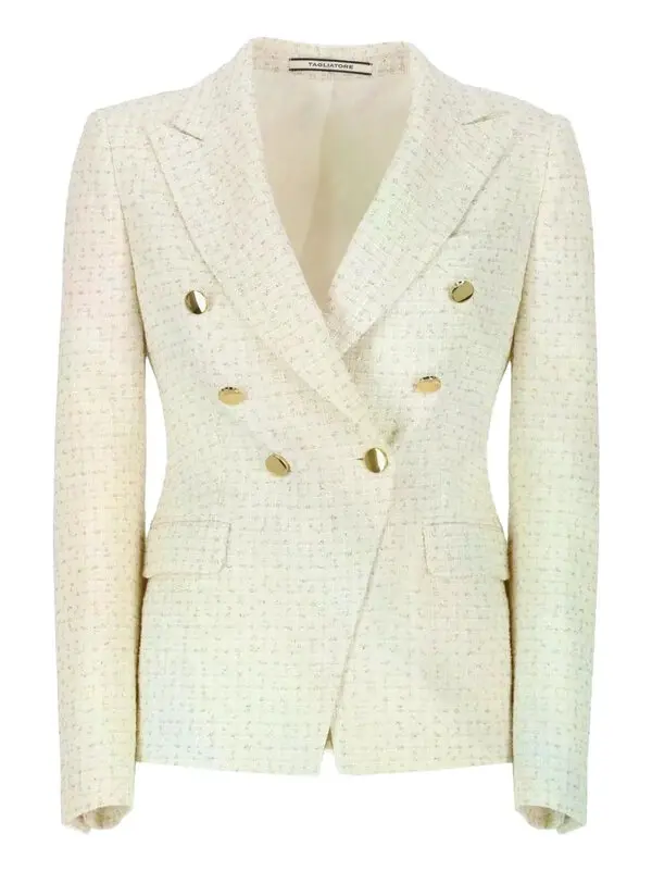 Tagliatore Double-breasted Button Jacket - Neutrals