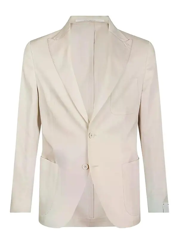 Eleventy Single-breasted Blazer - Neutrals