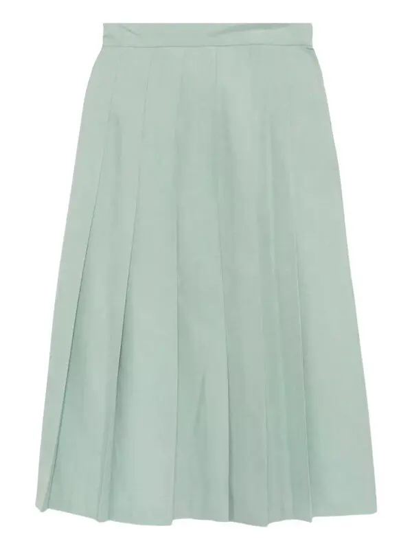 TO B. BY AGNÈS B. Pleated Skirt - Green