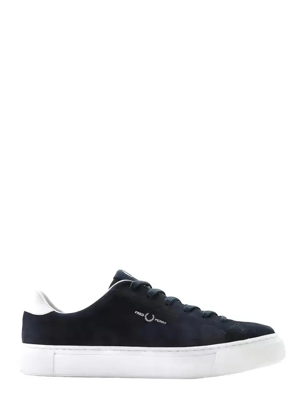 Fred Perry Logo-print Sneakers - Blue