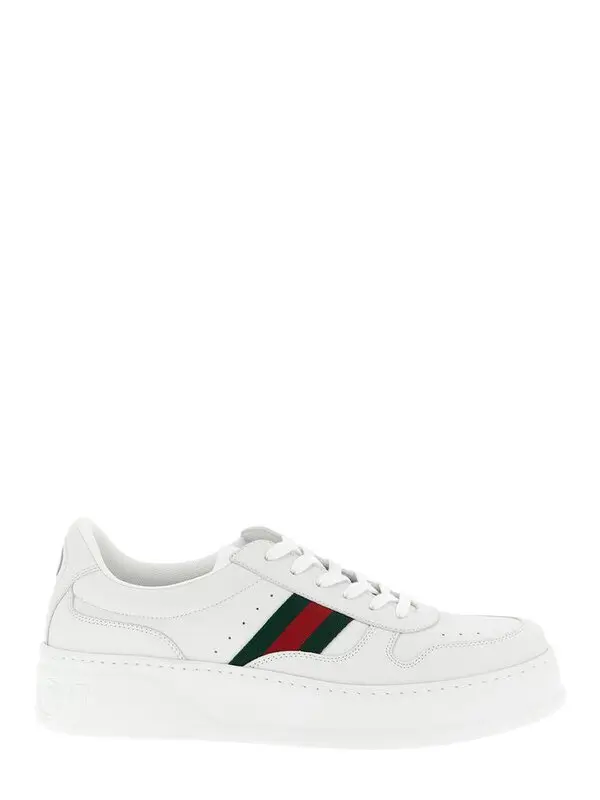 Gucci Oversize Sole Sneakers - White
