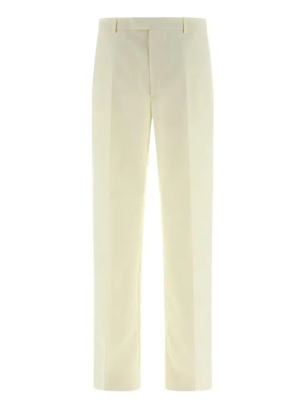 Gucci Tailored Technical Panama Trousers - White