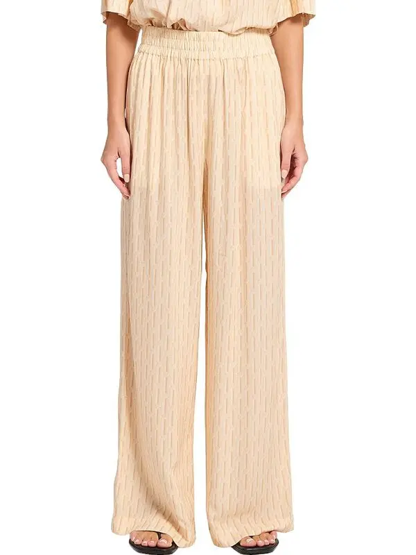 JETS Wide Leg Pants - Cream