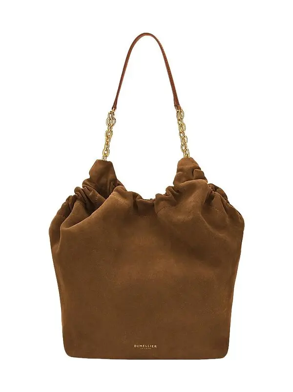 DEMELLIER Miami Suede Bag - Moka