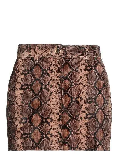 Pinko Mini Skirt Sand Size Cotton - Beige