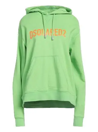 Dsquared2 Light Cotton And Elastane Sweatshirt - Green