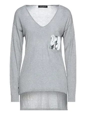 FRANKIE MORELLO Printed Knit Sweater - Grey