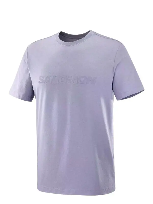 SALOMON Embossed Logo T-shirt - Blue
