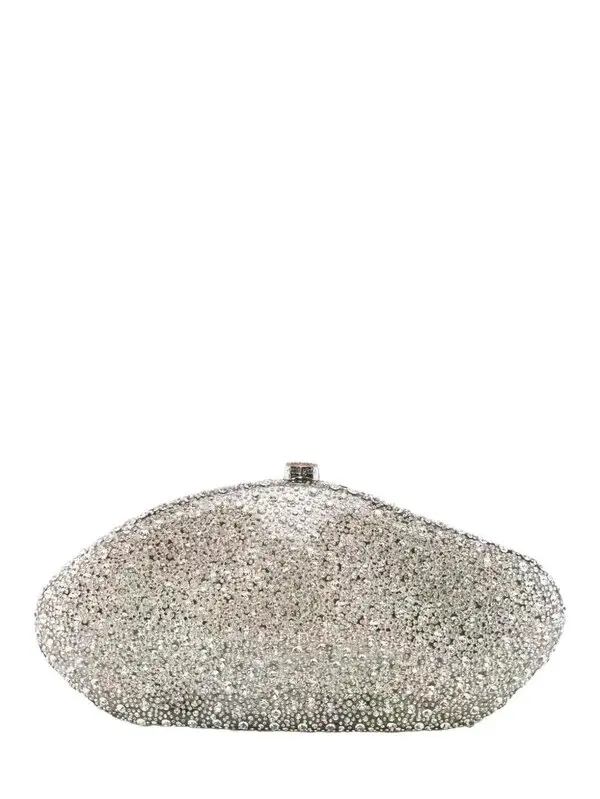 Cult Gaia Caldera Embellished Clutch - Silver