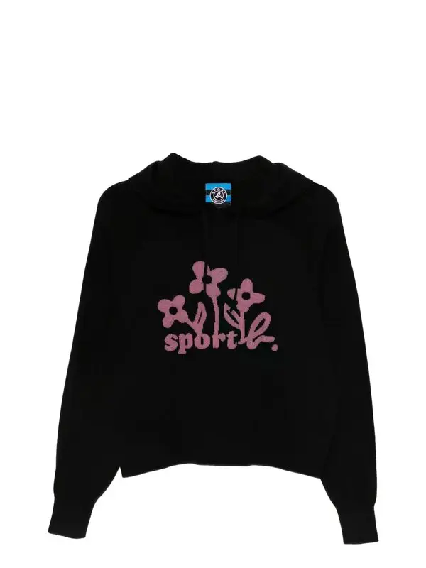 SPORT B. BY AGNÈS B. Knitted Hoodie - Black
