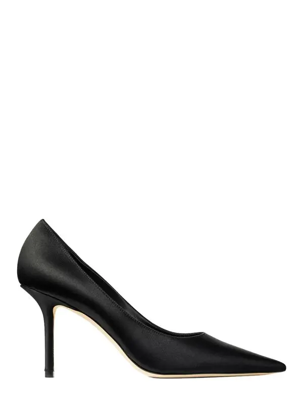 JIMMY CHOO 85mm Love Pointed-toe Pumps - Black