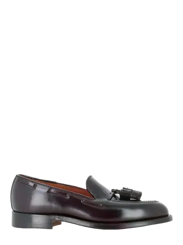 Alden Tassel Leather Loafers - Brown