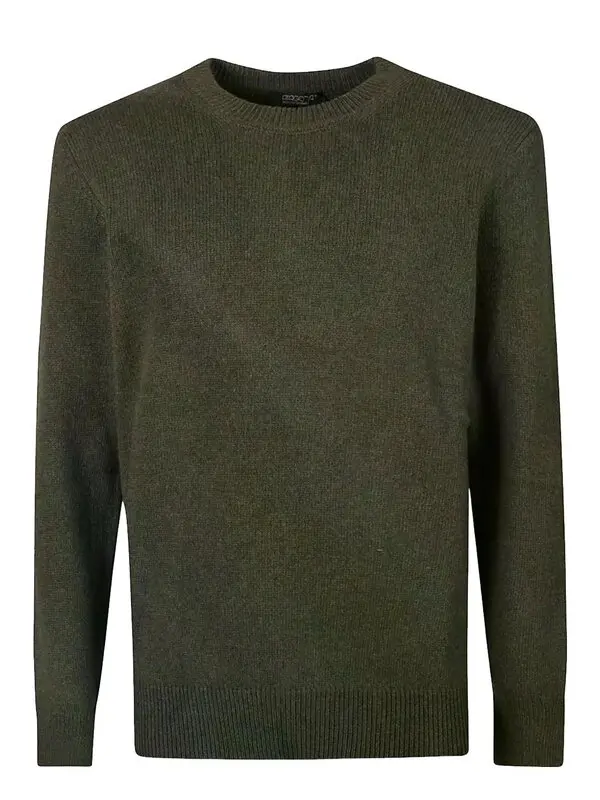 ARAGONA Crewneck Knitwear - Green