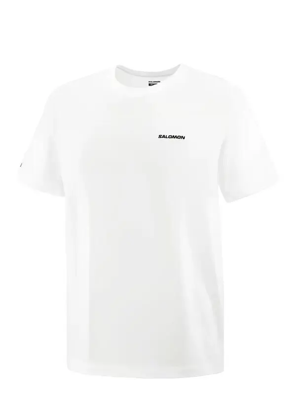 SALOMON Logo Crew Neck T-shirt - White