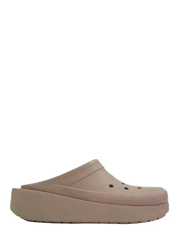 CROCS Platform Sole Mules - Neutrals