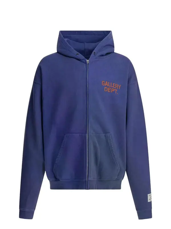 GALLERY DEPT. Hooded Zip Up - Blue