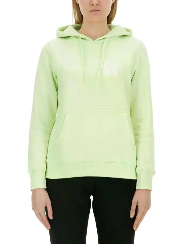 The North Face Logo Hooded Knitwear - Green