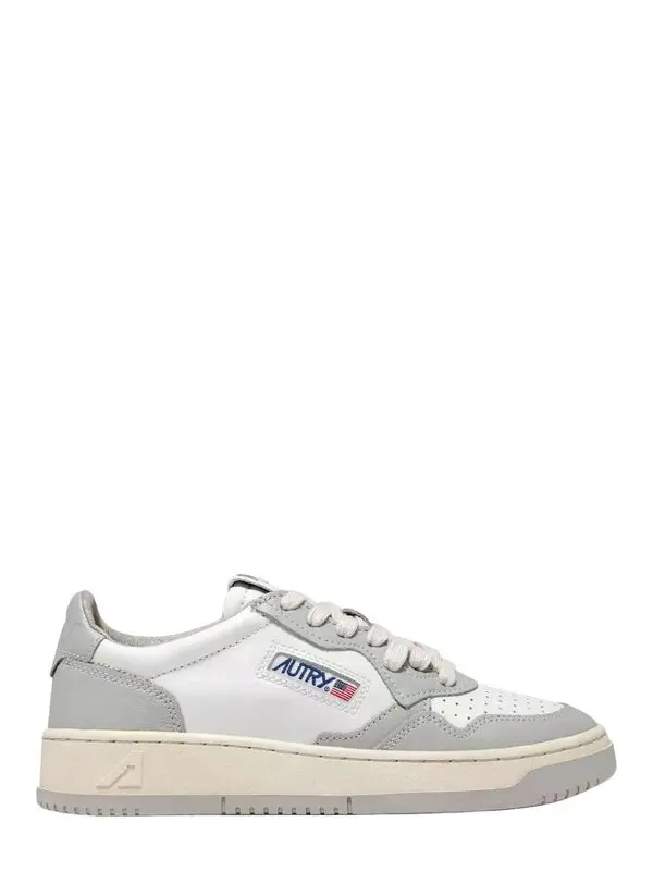 AUTRY Medalist Perforated Sneakers - White