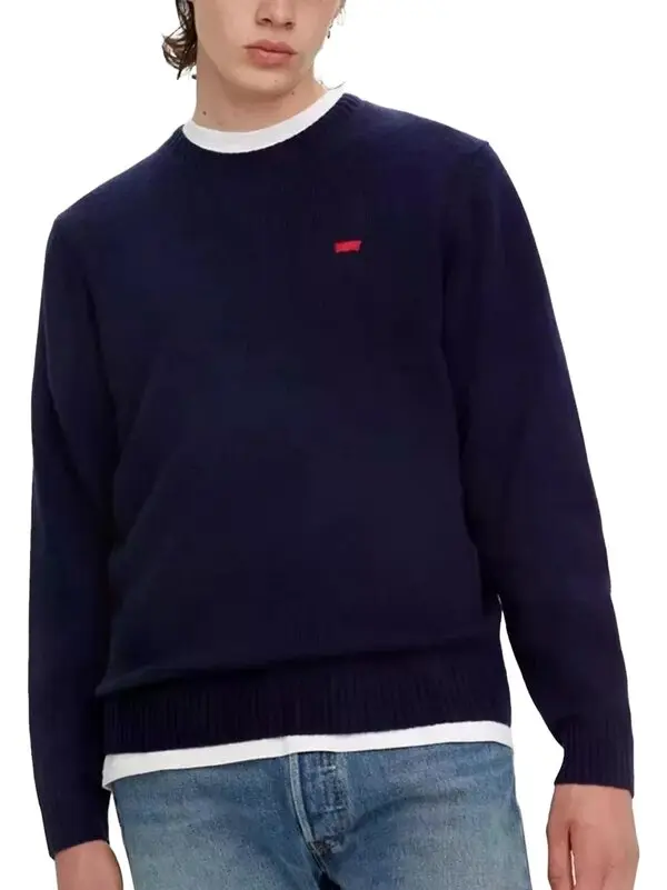 LEVI'S Crewneck Pullover Sweater - Blue