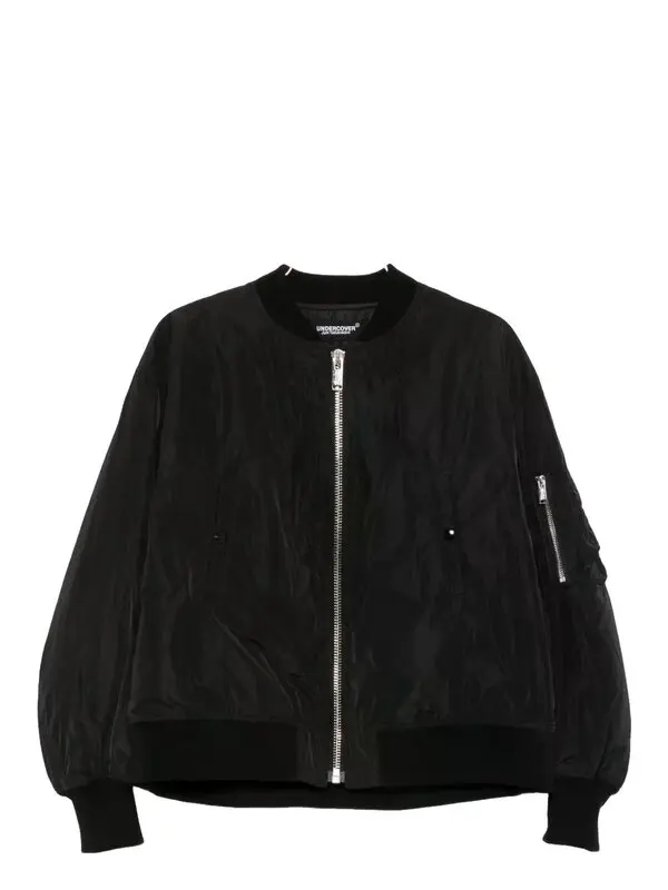 UNDERCOVERISM Embroidered-motif Bomber Jacket - Black