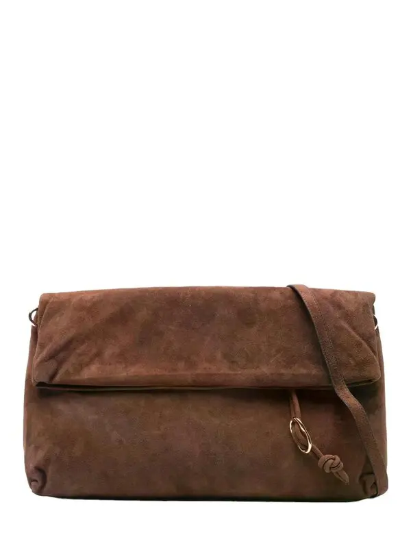 TELA Knot Detail Shoulder Bag - Brown