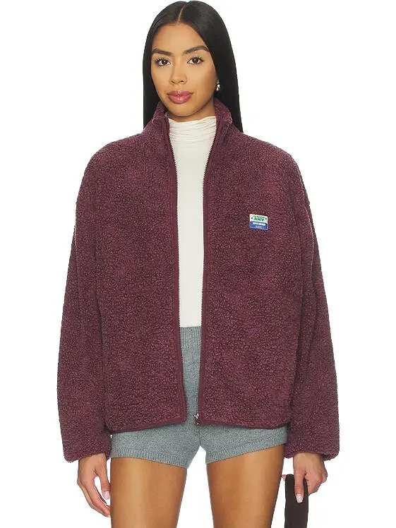 American Vintage Hoktown Jacket - Bordeaux Chine