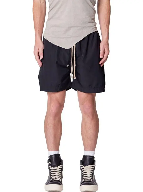 Mnml Lightweight Zippered Shorts - Black