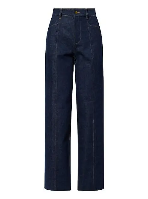 Paige Straight-leg Denim Trousers - Saville