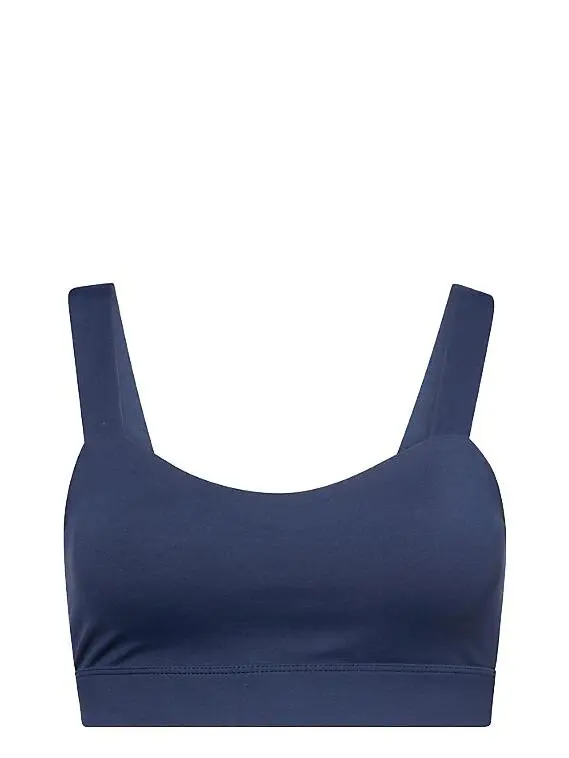 SISTERLY TRIBE Softsculpt Sweetheart Sports Bra - Navy