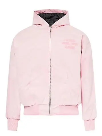 ANTI SOCIAL SOCIAL CLUB Text-print Denim Jacket - Pink