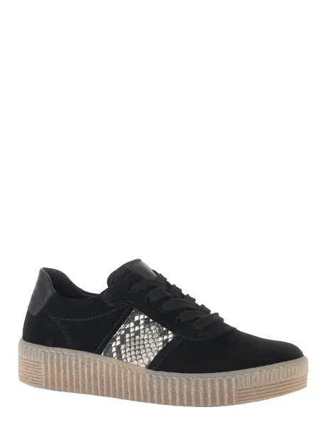 Gabor 73.336 Platform Sneaker - Black