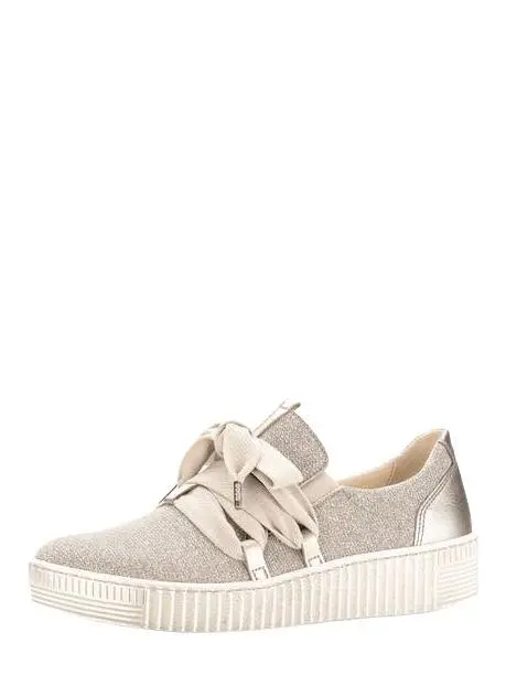 Gabor Bow Knit Sneaker - Rosato
